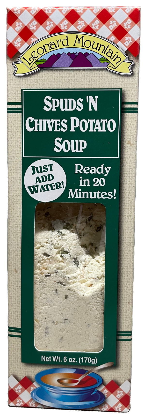 Leonard Mountain Spuds 'N Chives Potato Soup – Leonard Mountain Olive ...